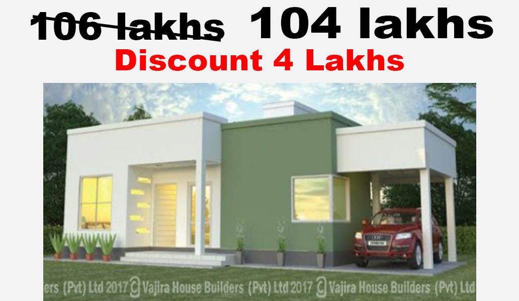 Budget House_104 Front (1) – Vajira House Builders