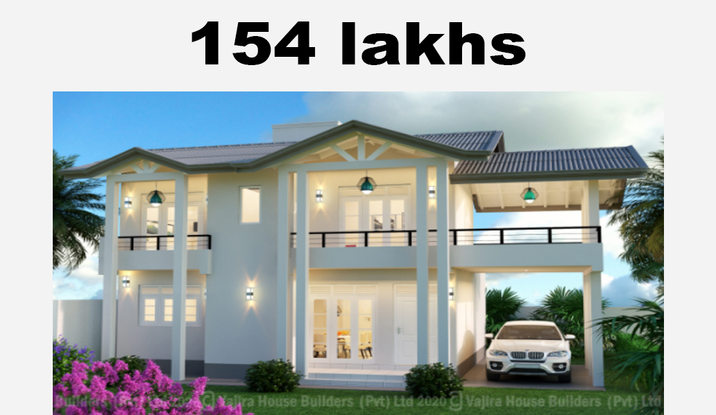 Budget House_154 Front – Vajira House Builders