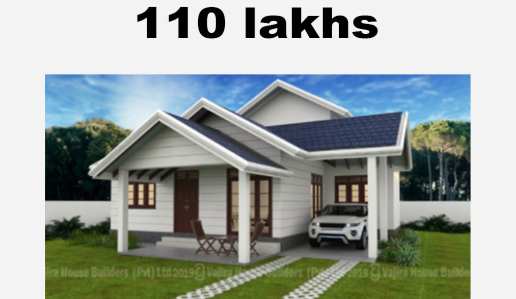 Budget House_110 Front – Vajira House Builders