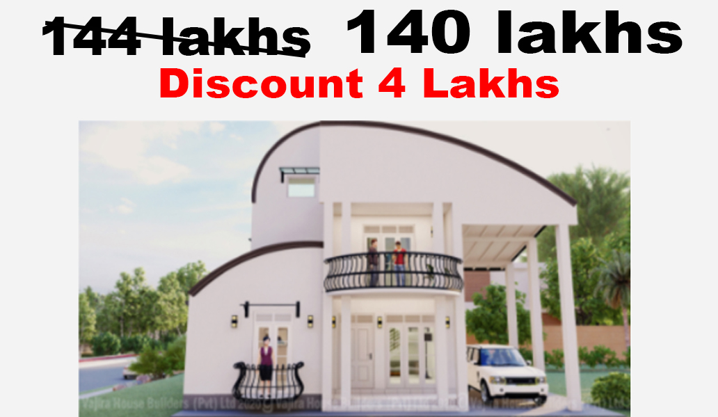 Budget House_140 Front (1) – Vajira House Builders