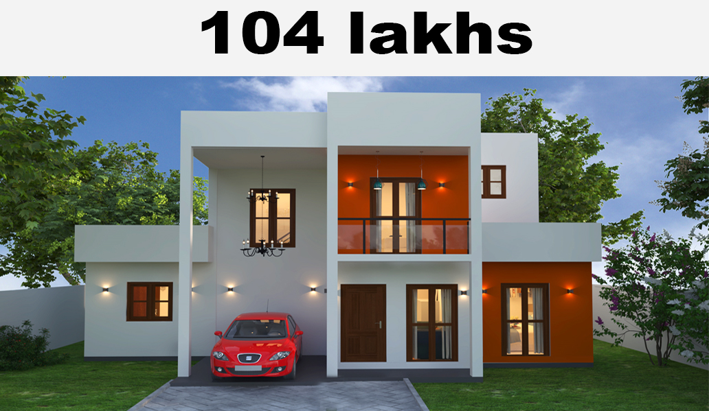 Budget House_104 Front – Vajira House Builders