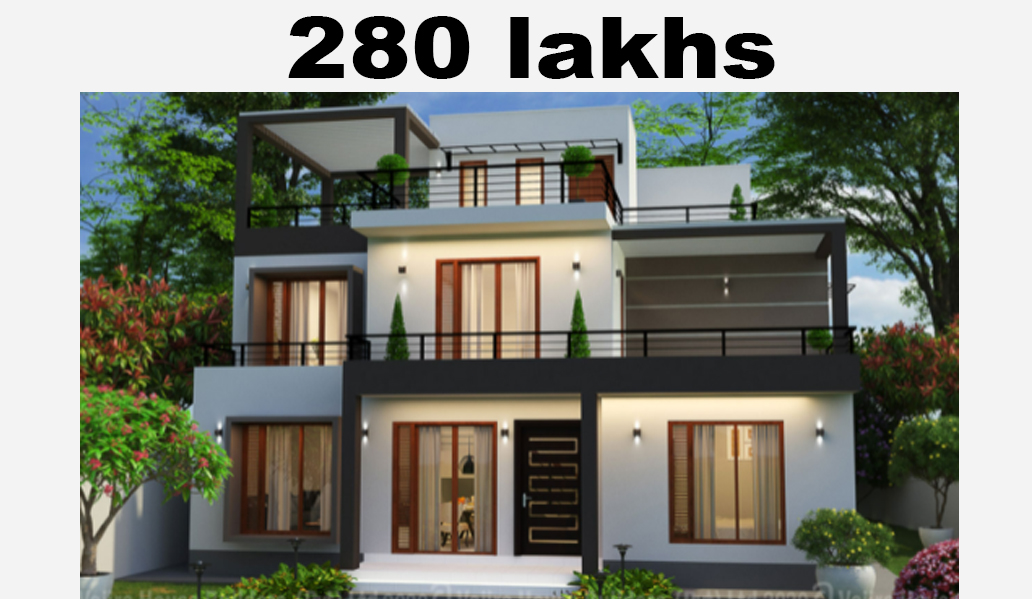 Budget House_280 Front – Vajira House Builders